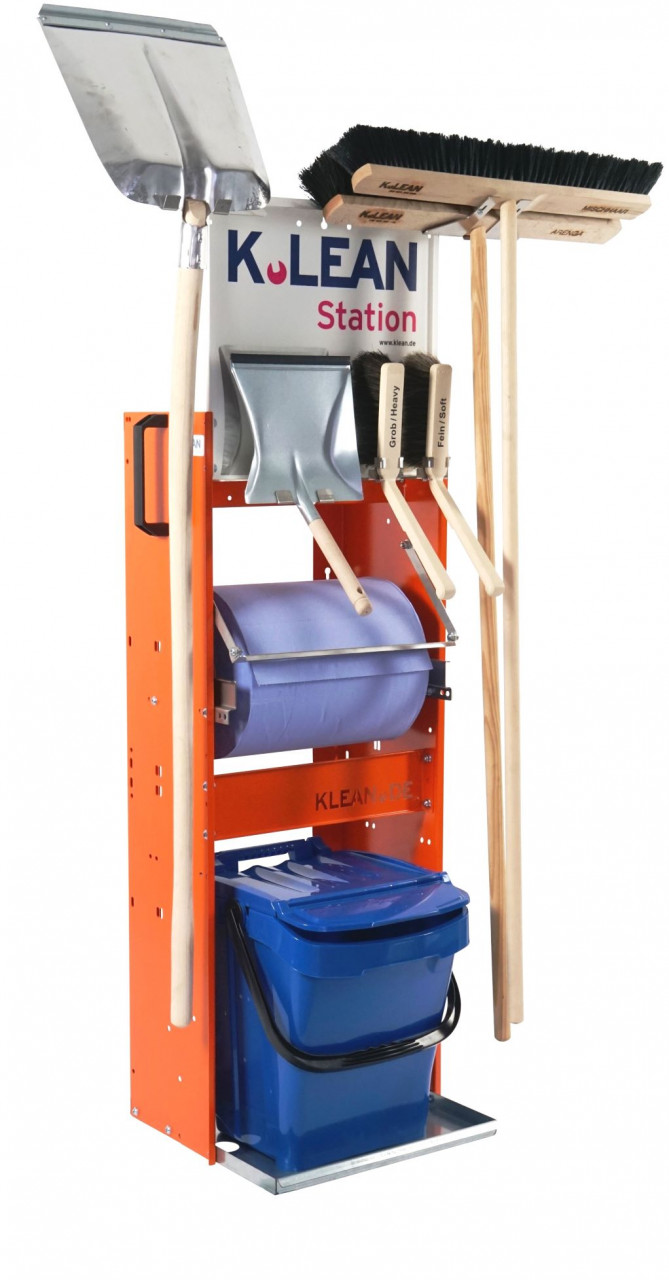 K.Lean Reinigungsstationen - nach 5S Methode gestaltet