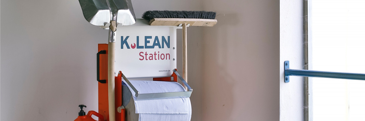 K.Lean Reinigungsstationen - nach 5S Methode gestaltet