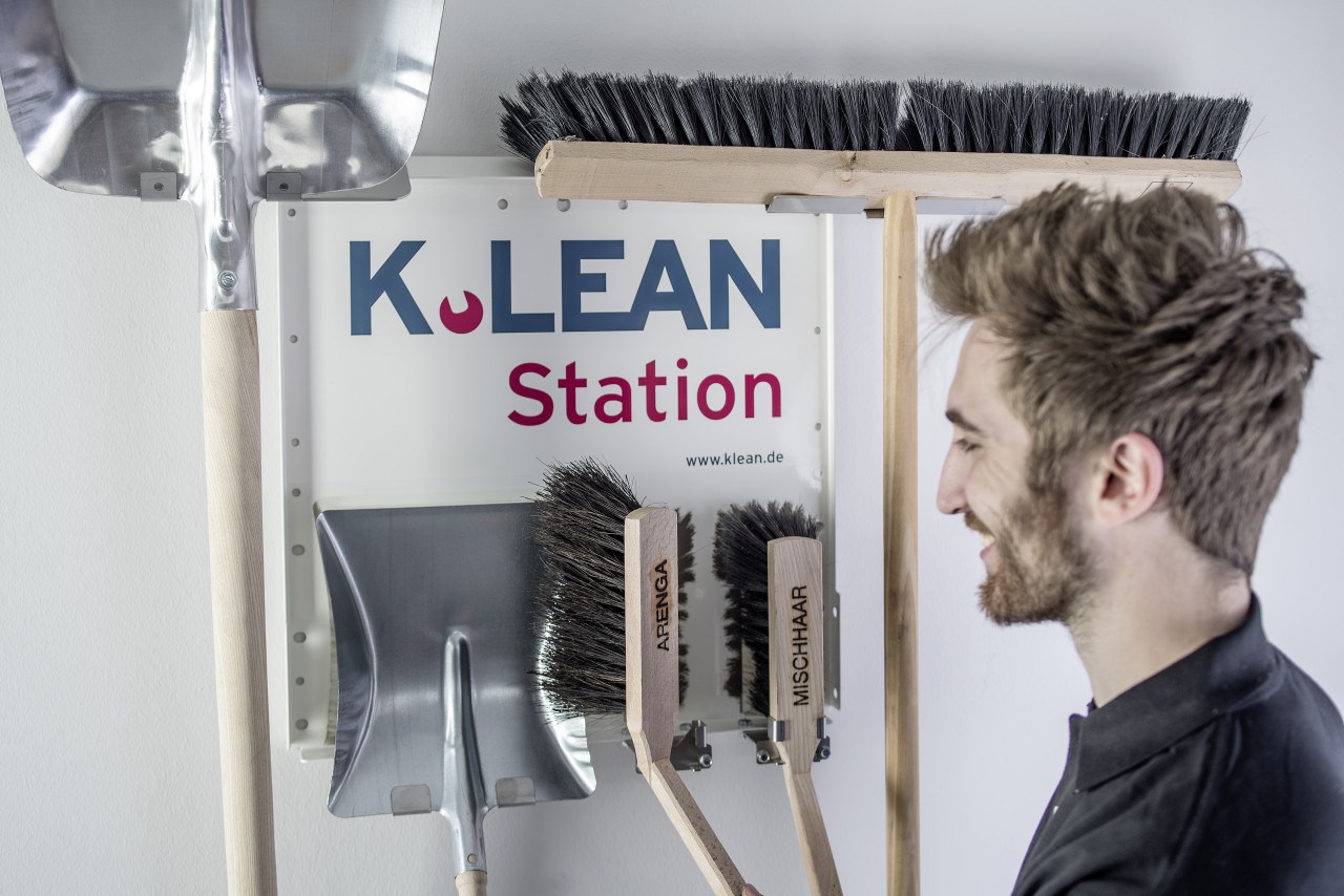 K.Lean Reinigungsstationen - nach 5S Methode gestaltet